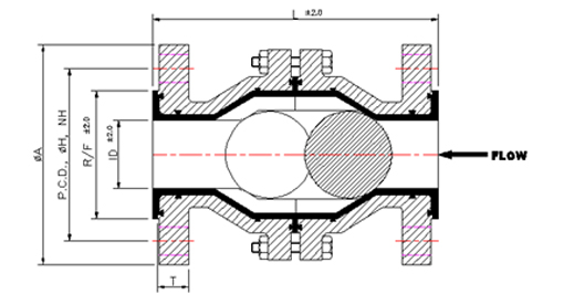 Lined Ball Check Valves | Agrawal Tanks
